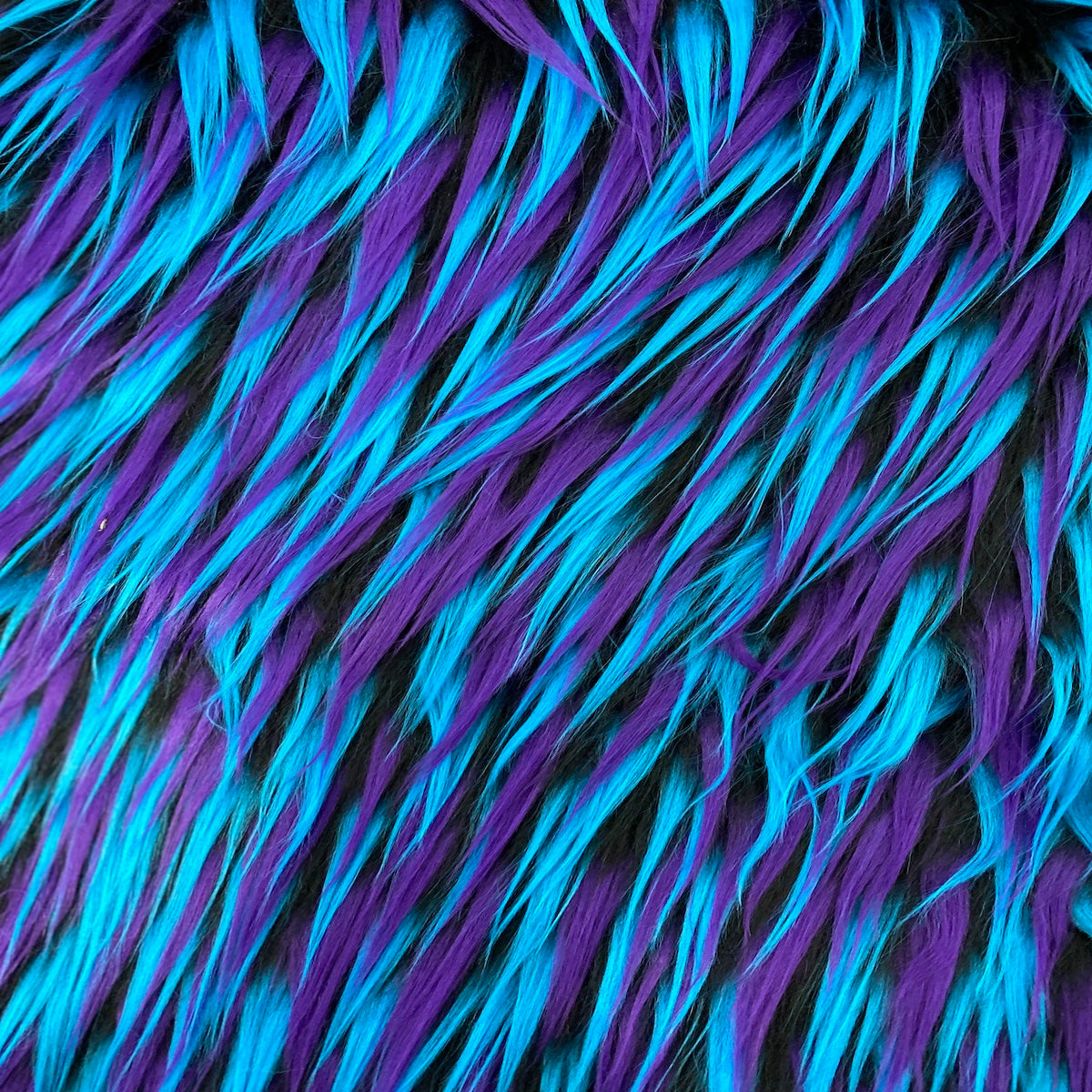 Three Spike Shaggy Faux Fur Fabric – Prismatic Fiber Arts