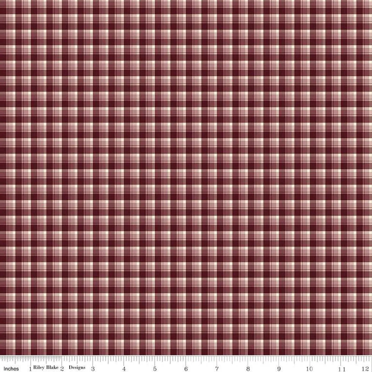 The Awe of Autumn Plaid Purple 43"/44" Fabric Per Yard – Prismatic ...